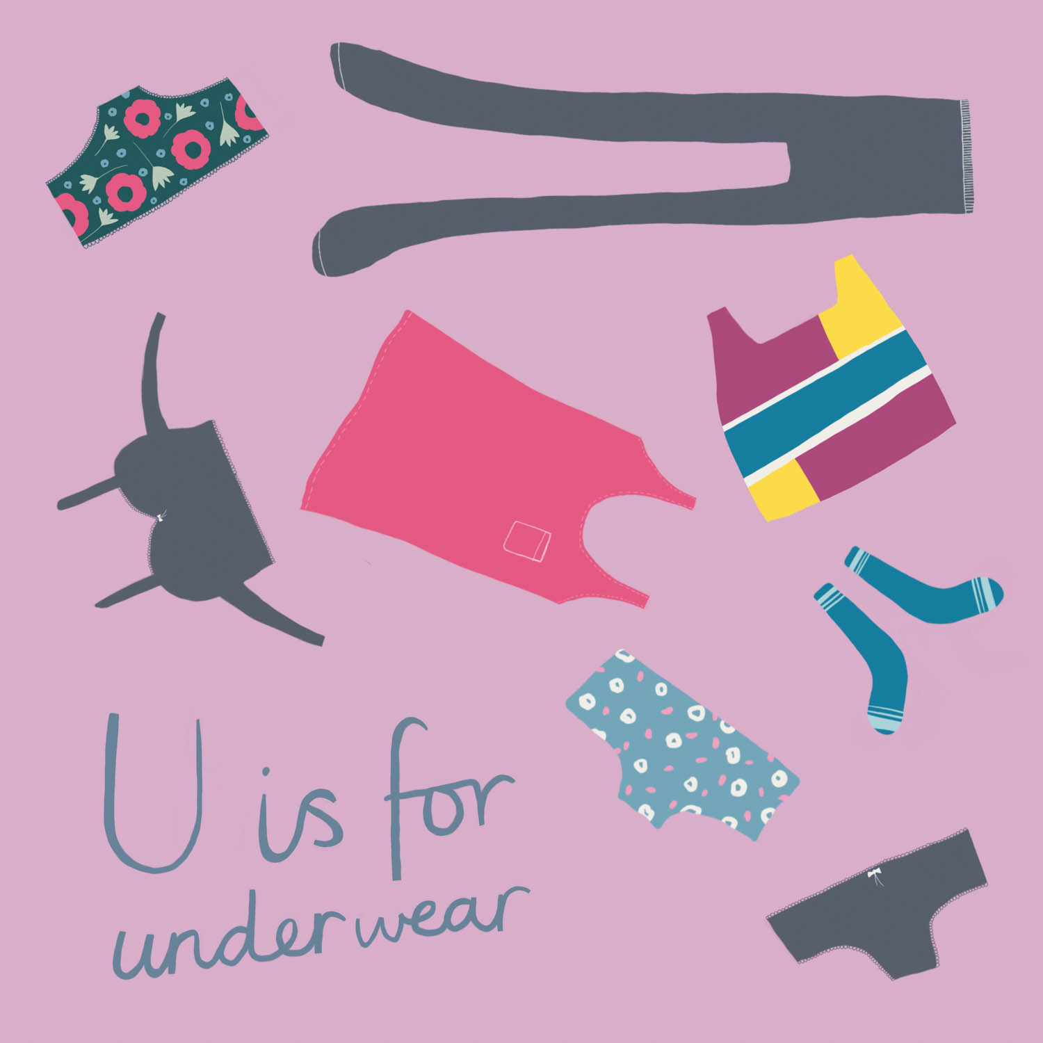u is for underwear – Tasha Goddard