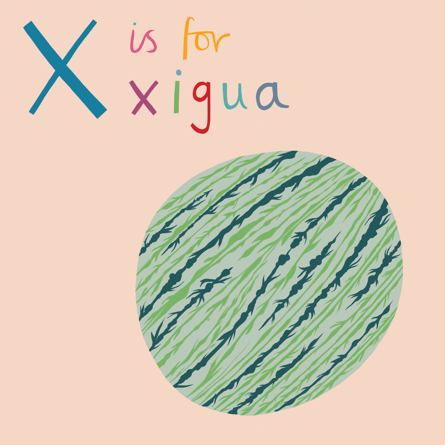 x is for xigua – Tasha Goddard
